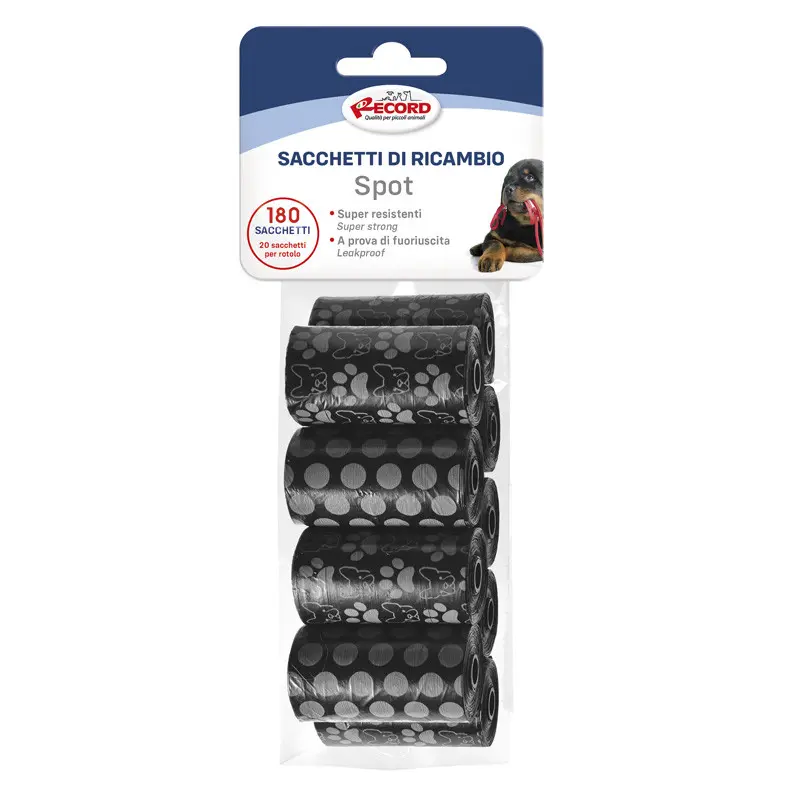 RECORD Higijenske kesice za izmet Black Spot 9x20/1