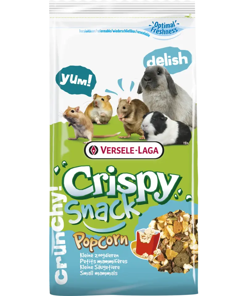 VERSELE LAGA Poslastica za zečeve i ostale glodare Crispy Snack Popcorn 650g