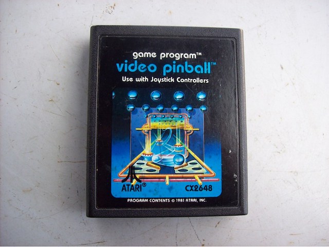 ATARI CX2648 video pinball - 1981 godina