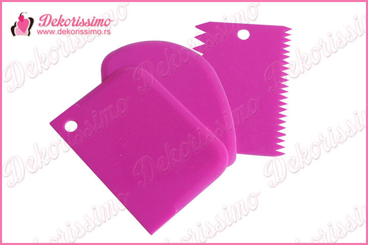 Set 3 špatule za ravnanje šlaga – K5207