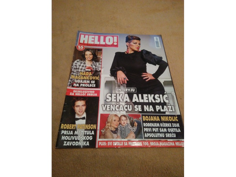 Hello broj 102 (30.11.-6.12.2009.) - Seka Aleksic
