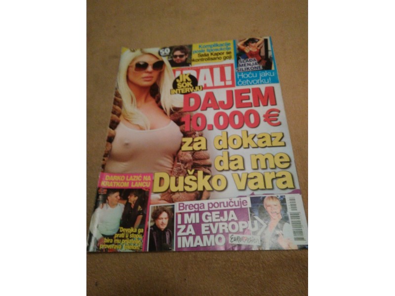 Scandal broj 297 (26.1.2010.) Jelena Karleusa,Bregovic