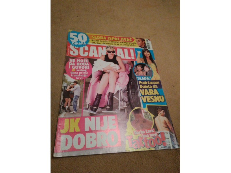Scandal broj 278 (15.9.2009.) Jelena Karleusa,Sladja