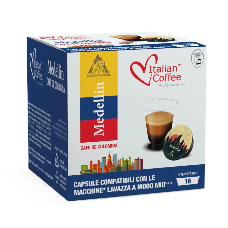 Italian Coffee Kapsule za A modo Mio Medellin, 16 komada