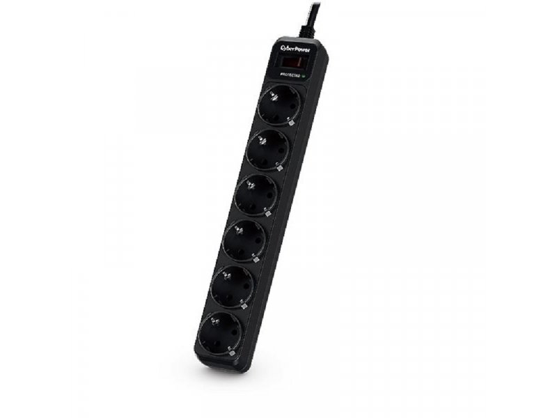 CYBERPOWER PRODUŽNI KABL PRENAPONSKA ZAŠTITA B0620SC0 6XŠUKO/1,8M 0342110