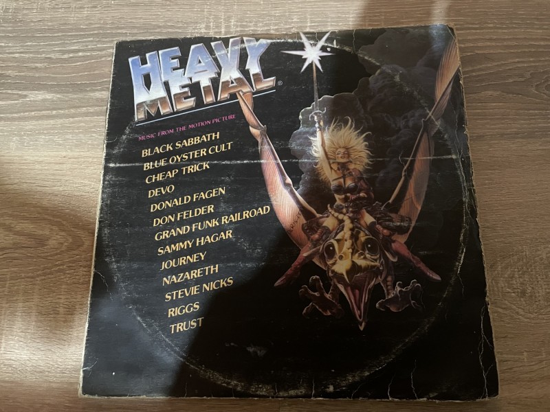 2LP HEAVY METAL MUSIC FROM THE MOTION PICTURE