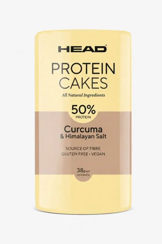 Head Proteinske galete Curcuma&Himalayan Salt, 90g