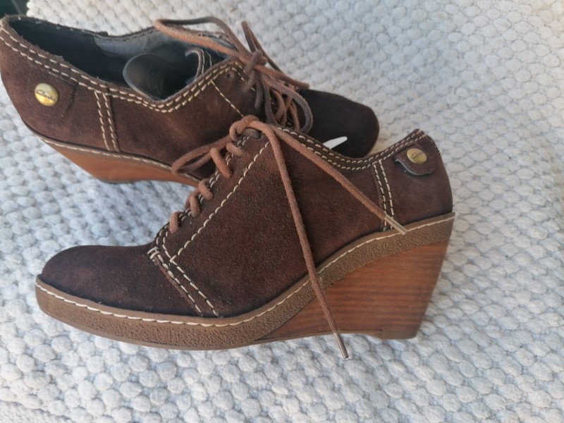 Clarks,Kožne cipele na pertlanje