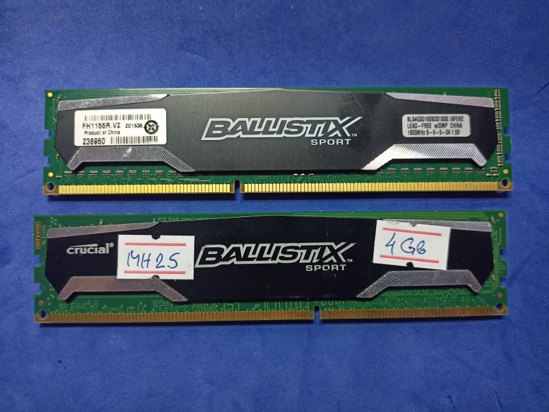 DDR3 8 Gb (2 x 4 Gb) # MH 25