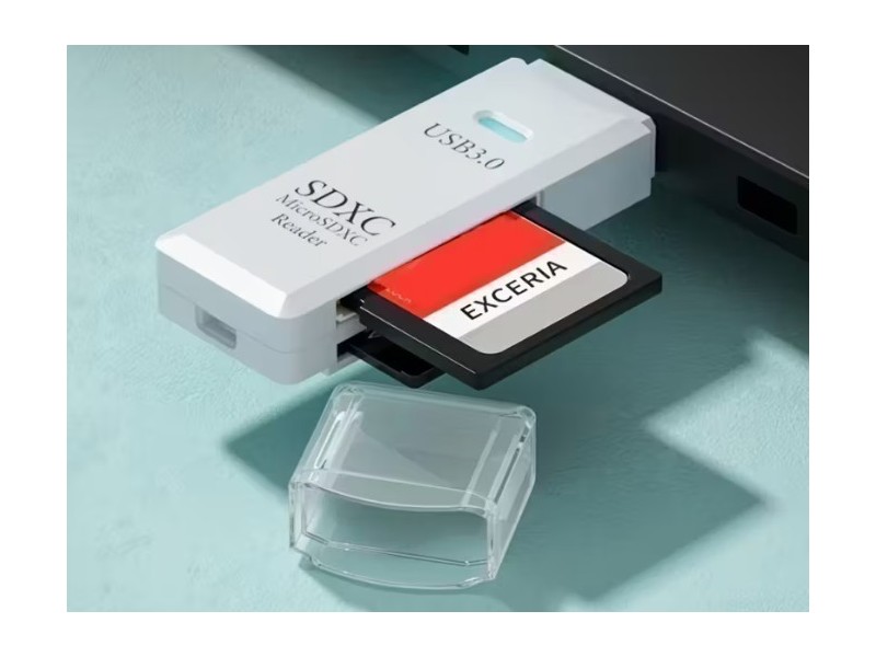 USB 2.0 Čitač Kartica SD i MicroSD- Beli