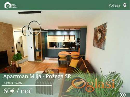 Stan Na Dan Požega Apartman Milja - Požega SR