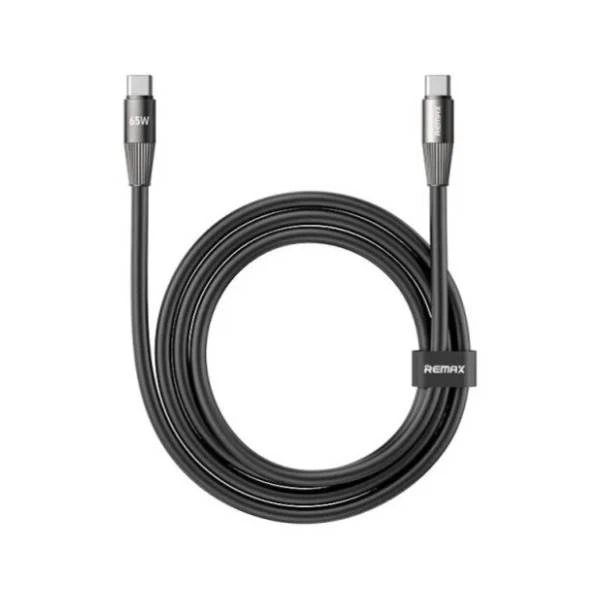 KABL USB TIP C-TIP C REMAX 65W/1.2M/CRNI
