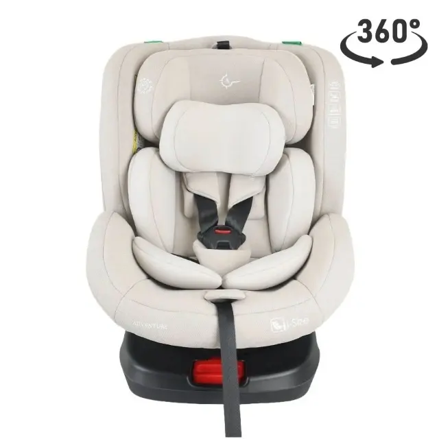 Jungle Adventure auto sedište 40-150 cm Isofix sa rotacijom bež