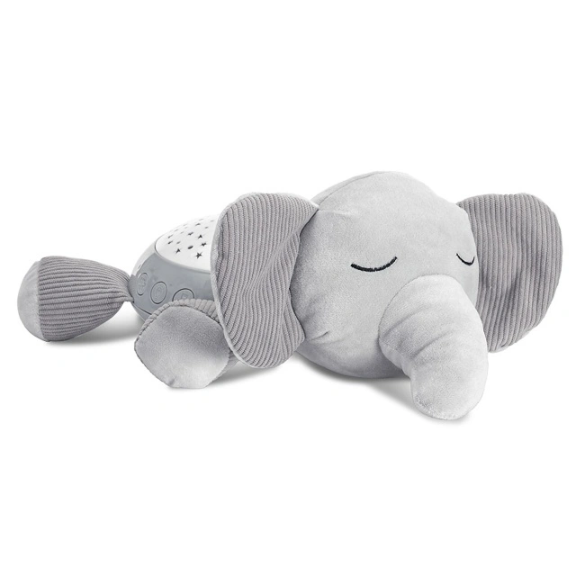 Lorelli Noćno svetlo i muzička lampa za bebe sa projektorom Sleeping Elephant