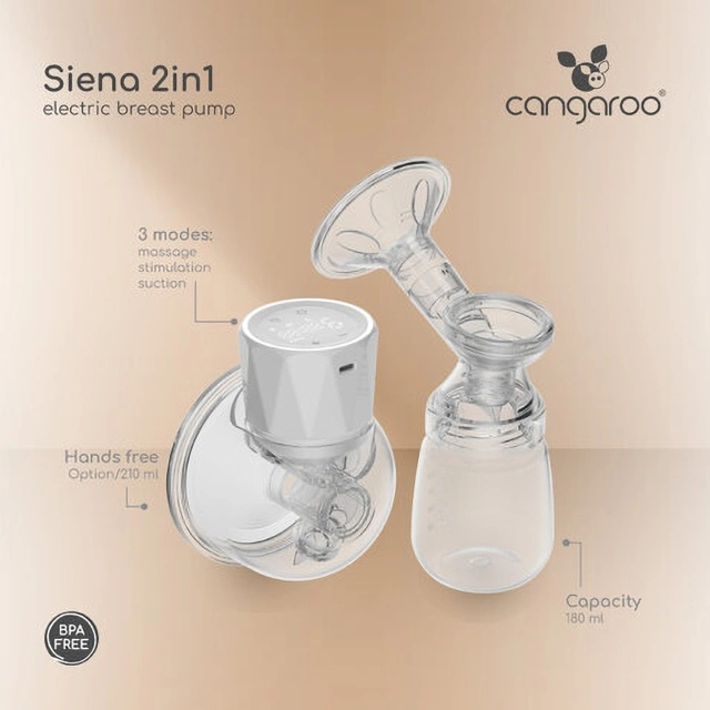 Električna pumpica za grudi Cangaroo Siena 2u1