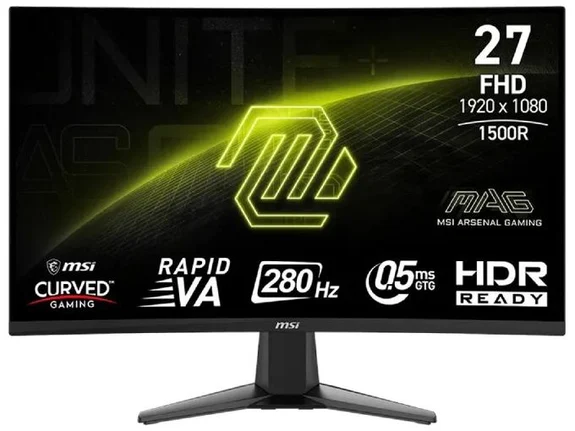 MSI Gaming monitor MAG 276CXF 27" Full HD 280Hz
