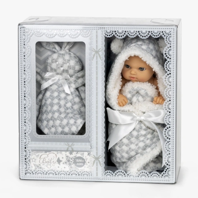 Baby So Lovely Lutka beba 8´´ sa ćebetom