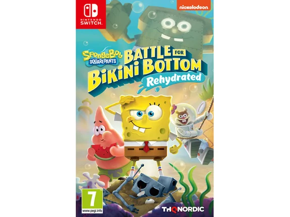 THQ Igrica Switch Spongebob SquarePants: Battle for bikini bottom rehydrated