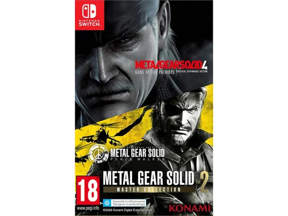 Konami Igrica Switch Metal gear solid master collection Vol. 2