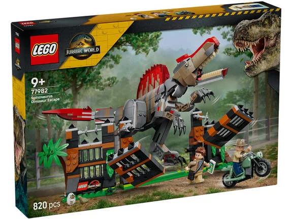 Lego Bekstvo spinosaurusa 77982