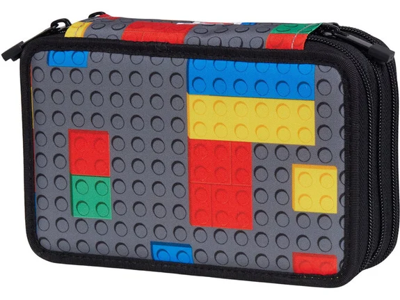 Lego Troslojna pernica sa priborom Iconic kocke