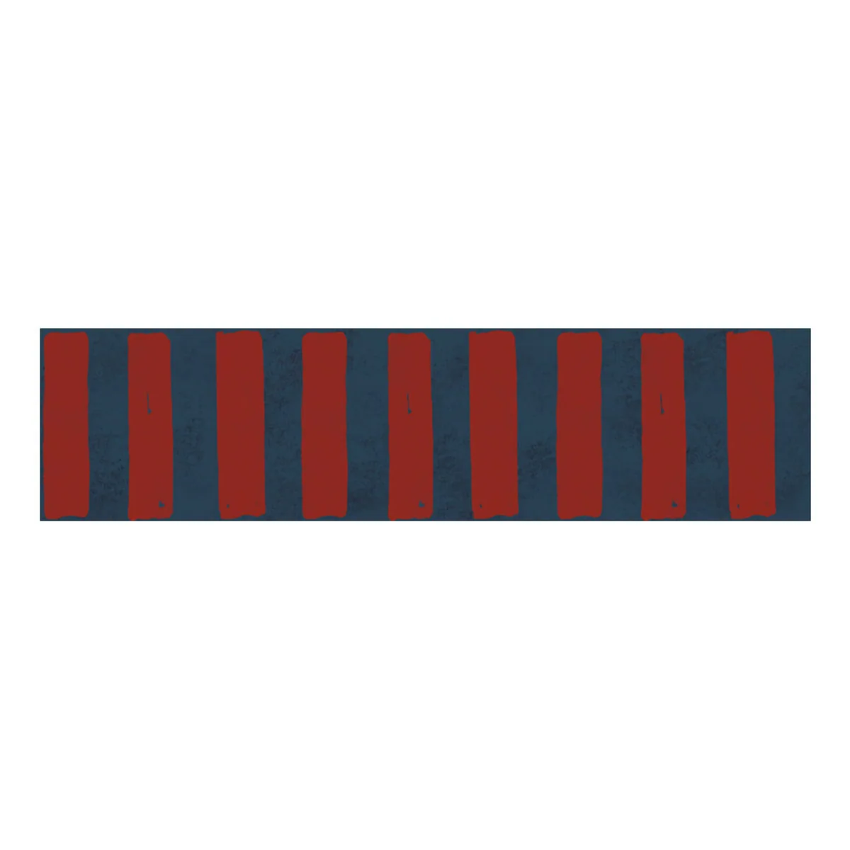 Dekornik bordura spanish stripes, red