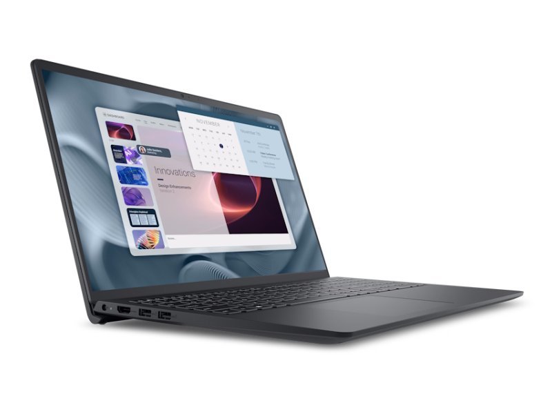 DELL PRO 15 ESSENTIAL PV15250 (CARBON BLACK) FHD IPS 120HZ, CORE 3 100U, 8GB, 512GB SSD, FP // WIN 11 PRO)