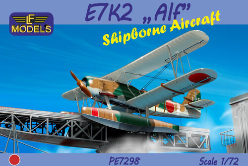 NEW! LF Models PE7298 Kawanishi E7K2 Alf - Shipborne Aircraft (3 x Japanese Scheme)