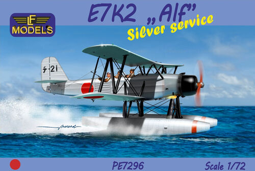 NEW! LF Models PE7296 Kawanishi E7K2 Alf - Silver Service (3 x Japanese Scheme)