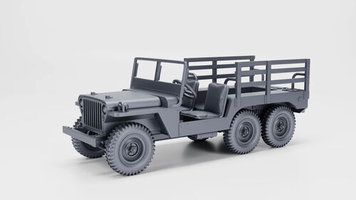 NEW! EMP3D 72012806-56 Willys 6x6 MT-TUG (Super Jeep)