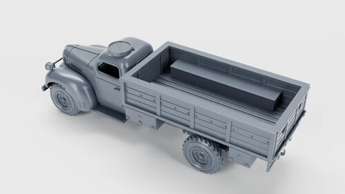 NEW! EMP3D 72012814-87 Ciężarówka Dodge D60L T110 - Zamknięty Właz - Bez Plandeki