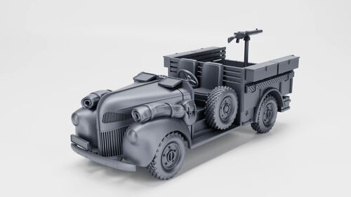 NEW! EMP3D 72012801-48 Ford 01 V8 Pick-Up, 15-cwt LRDG (4x2)