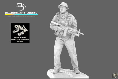 NEW! BlackSnake Model DANY-48 US Navy Seals Operator - "Danny" Dietz (1 Figure / 3D-Printed)