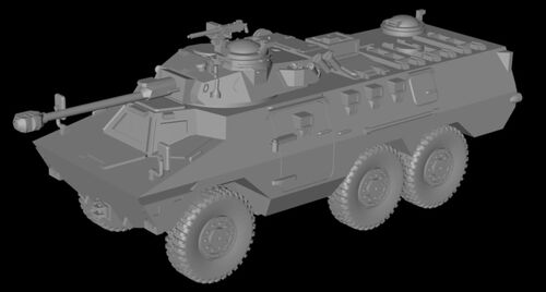 NEW! EMP3D 72019012 SADF RATEL 90mm