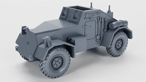 NEW! EMP3D 72013210-87 Dingo Scout Wersja 1942 - Otwarty Dach I Zamknięte Okna