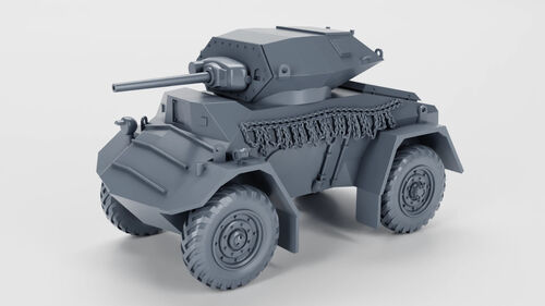 NEW! EMP3D 72013218-43 Ciężki Samochód Pancerny Rhino - Zamknięty Właz