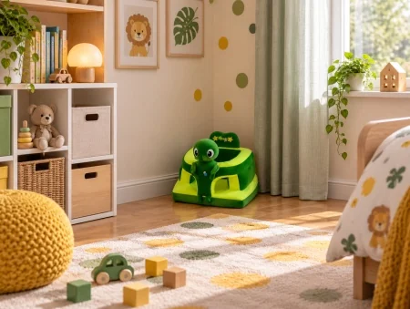 Dečija plišana foteljica Little Turtle - zelena ( KLK2700-LTZ )