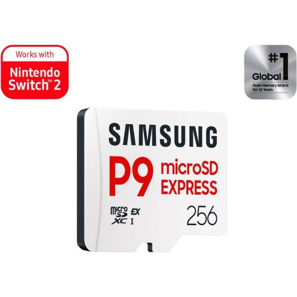SAMSUNG Memorijska kartica P9 Express MicroSDXC Card 256GB MB-MK256T