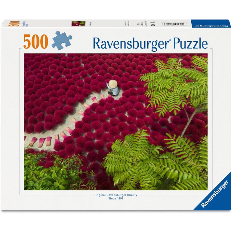Ravensburger puzzle (slagalice) 500pcs More crvene boje RA12001707