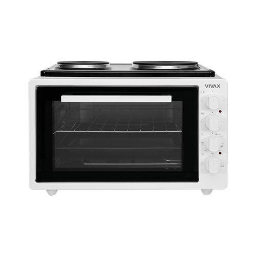 Vivax MO-4201W mini šporet sa 2 ringle i rernom 42 l, beli