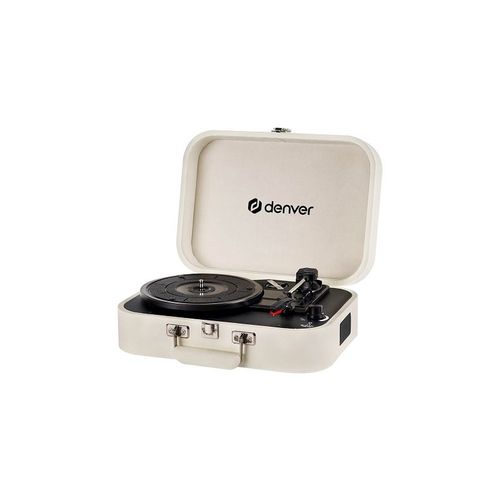 Denver VPL-130 gramofon u koferu sa zvučnicima i USB snimanjem, beli