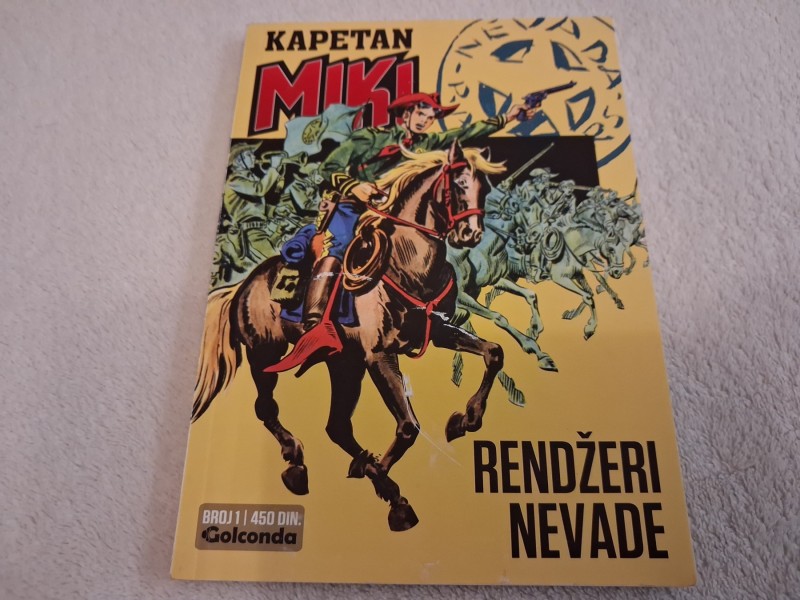 KAPETAN MIKI br 1-RENDŽERI NEVADE