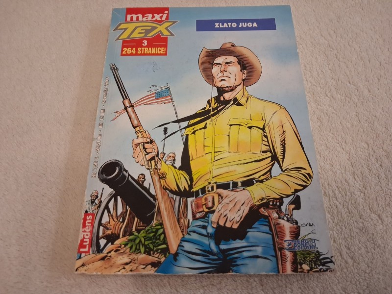 TEX MAXI br. 3- LUDENS - ZLATO JUGA