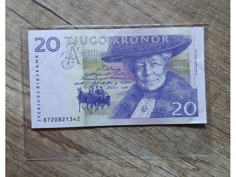 N 75 - Švedska - 20 kruna 1997 do 2008 - opis -