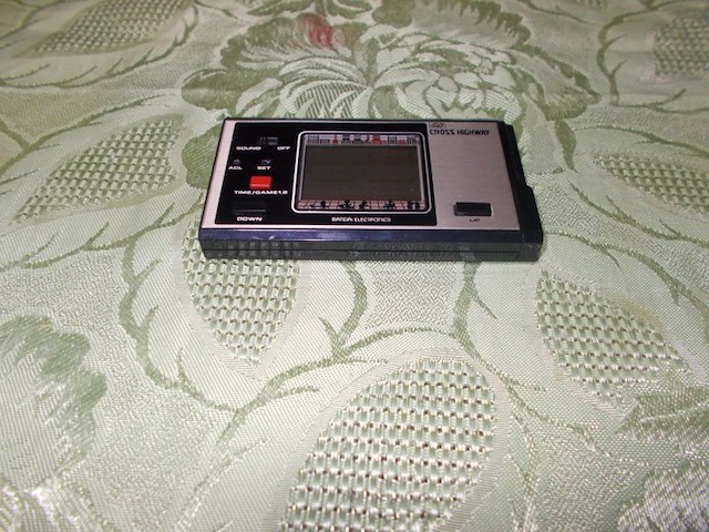 Bandai Cross Highway LCD elektronska igra -1981. godina