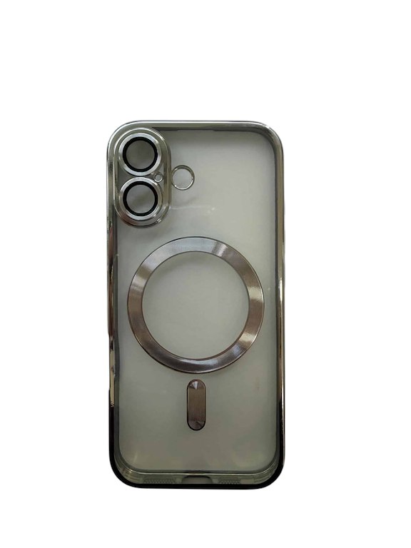 Maska metalik magsafe za iPhone 17 srebrna