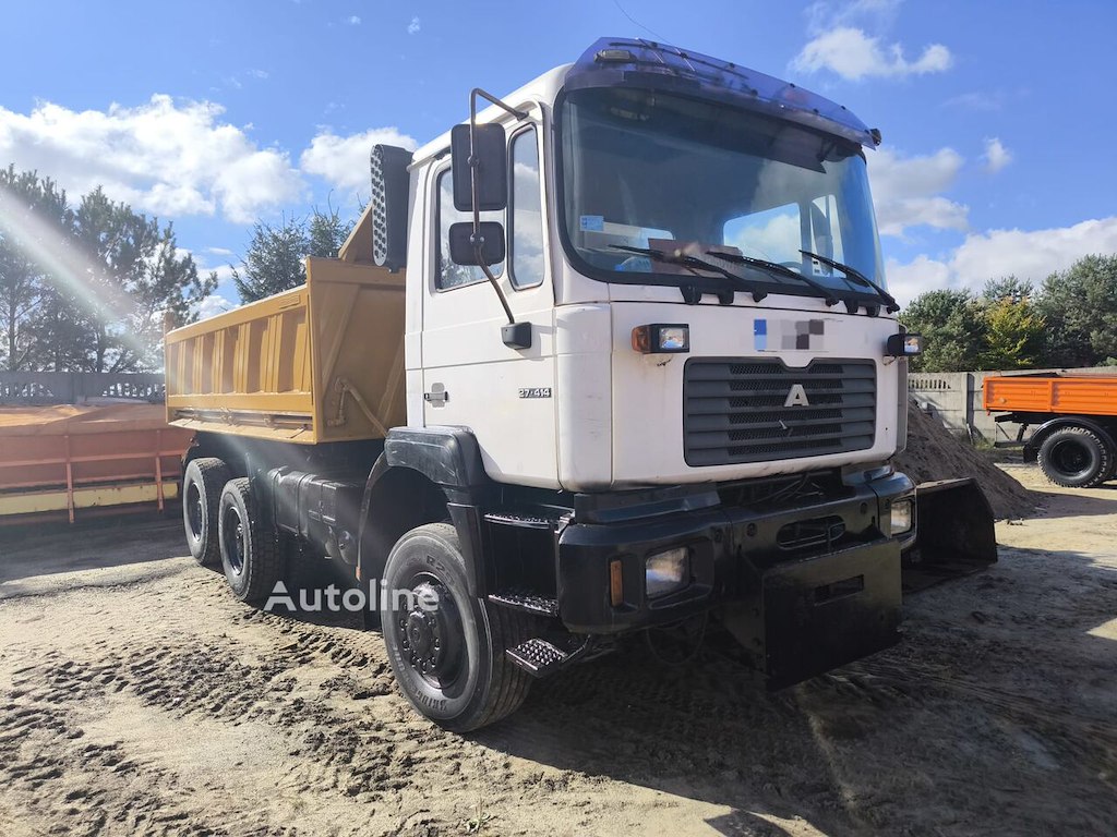 MAN 27.414, 6x6, manaul, MEILLER KIPPER, kiper