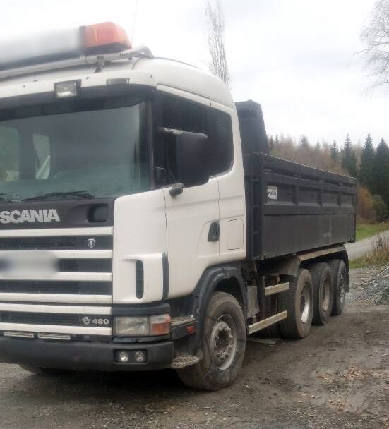 Scania R164 480 *8x4 *MANUAL *HUB REDUCTION kiper