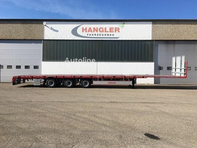 Nova Hangler 3-Achs Plateau Auflieger Mega-Z Tele poluprikolica platforma