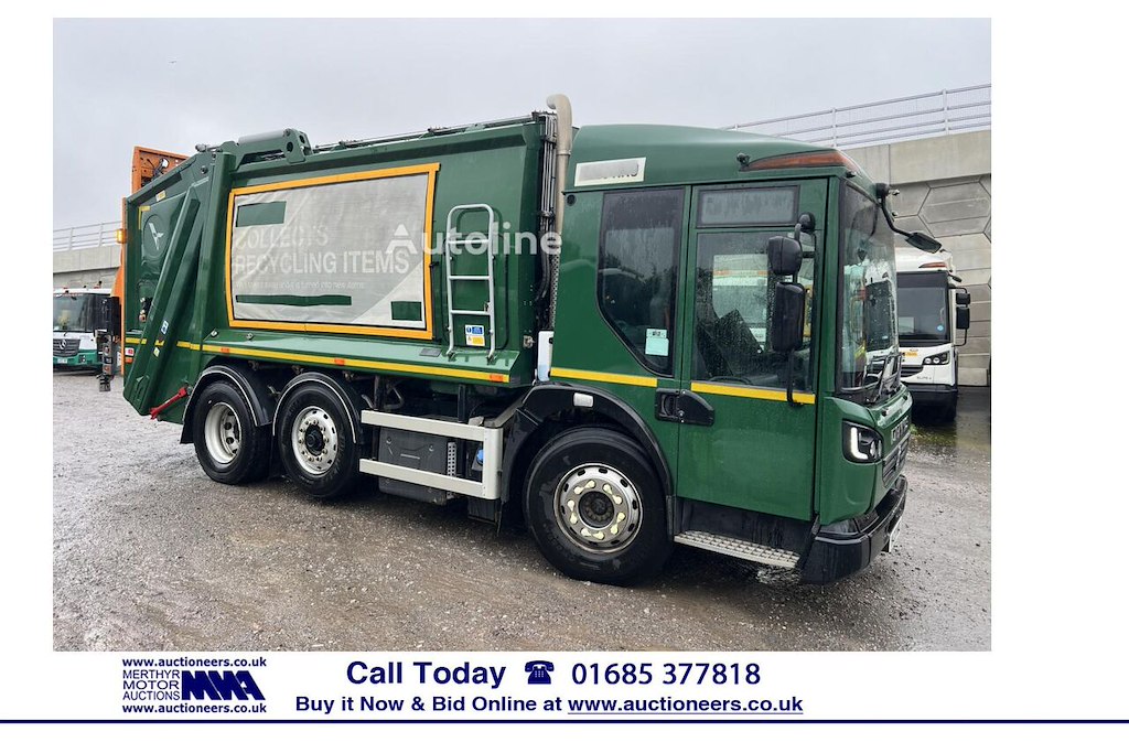 Dennis ELITE 6 6X2 AUTO 22TON OLYMPUS BODY REFUSE C/W BIN LIFT kamion za smeće